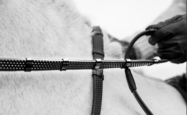 Bio Grip rubber reins with hand stops for improved grip & performance ...